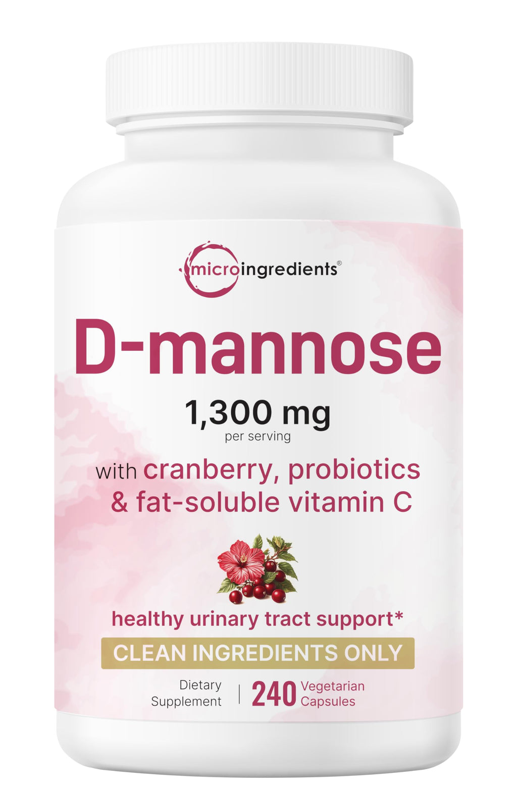 Probiotic infused cranberry supplement