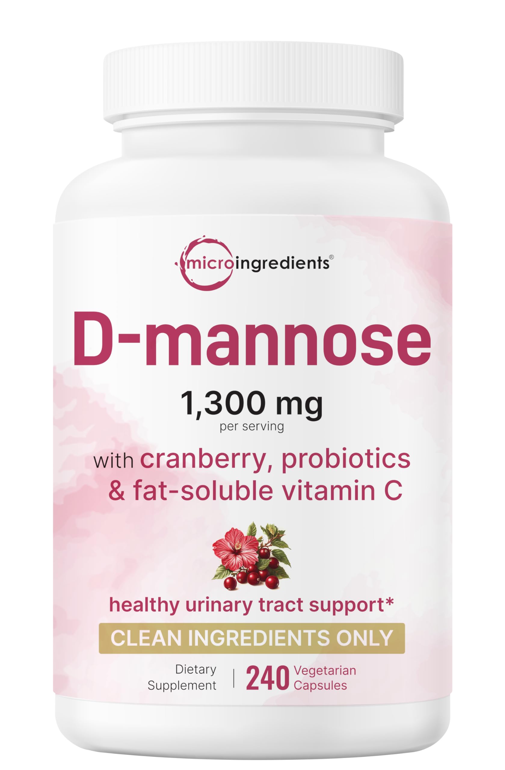 Probiotic infused cranberry supplement