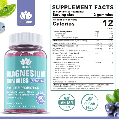 probiotic-infused magnesium gummies for wellness