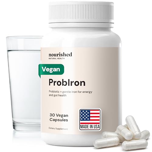 Probiotic iron capsules for energy