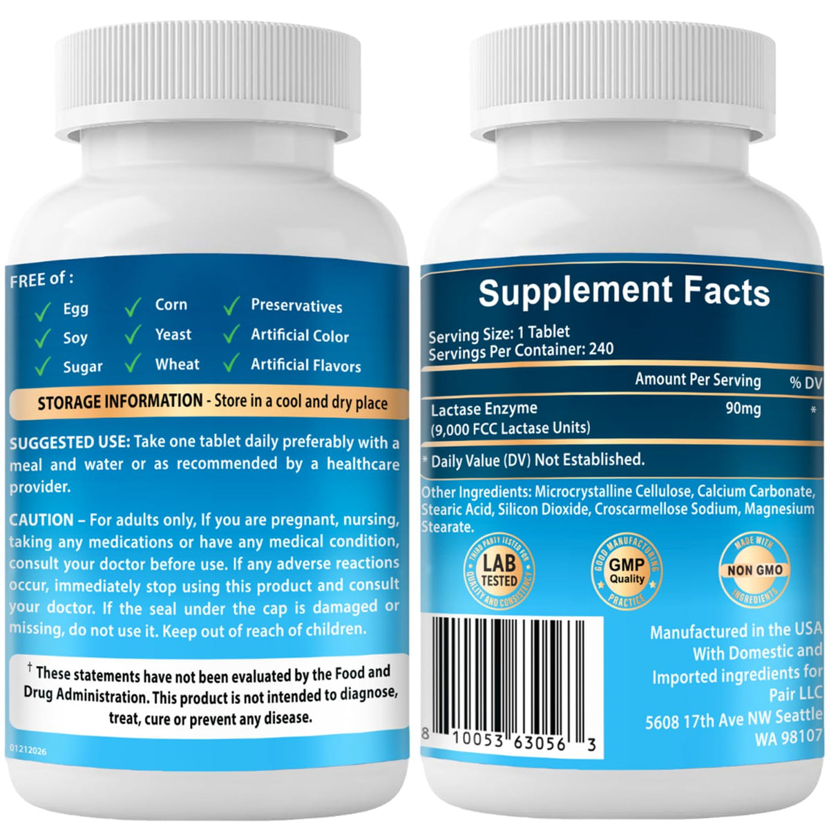 probiotic lactase enzyme benefits