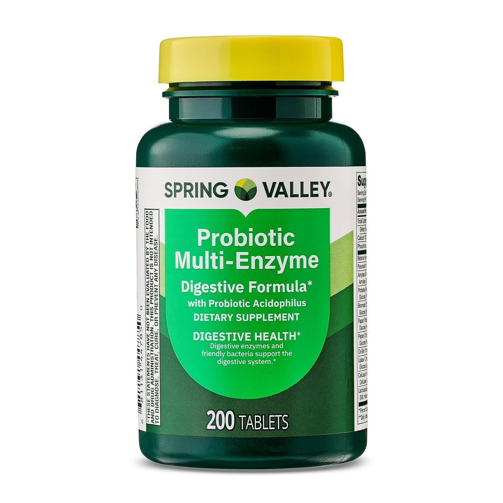 Probiotic multi-enzyme digestive support