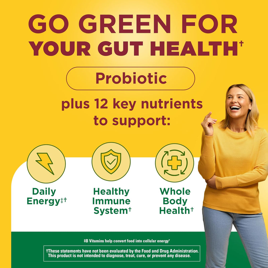 Probiotic multivitamins for gut health