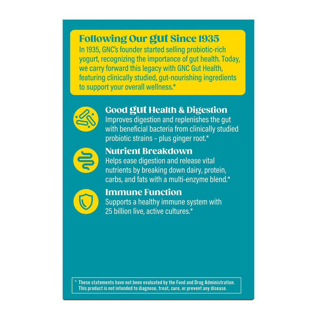 Probiotic plus enzymes for gut health