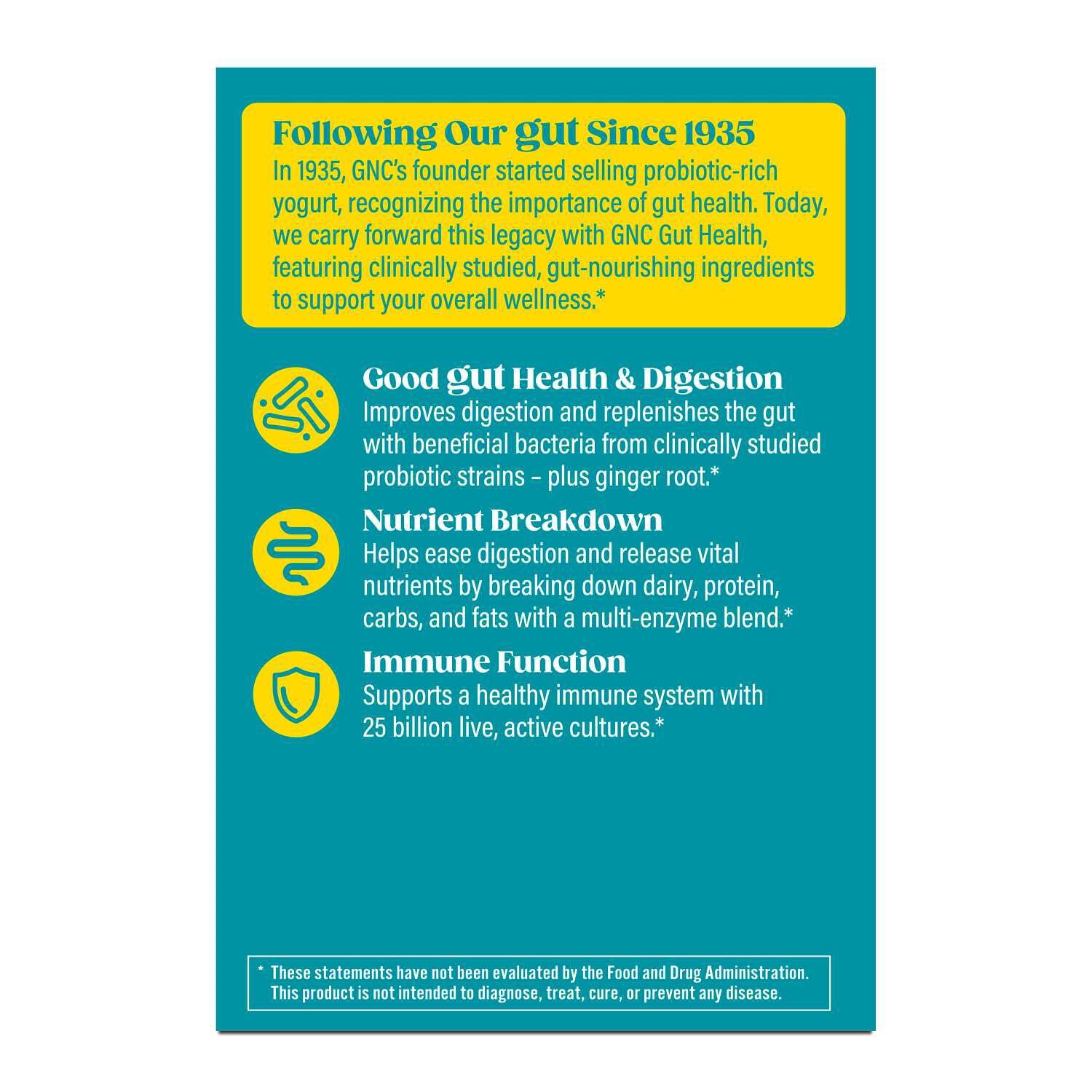 Probiotic plus enzymes for gut health