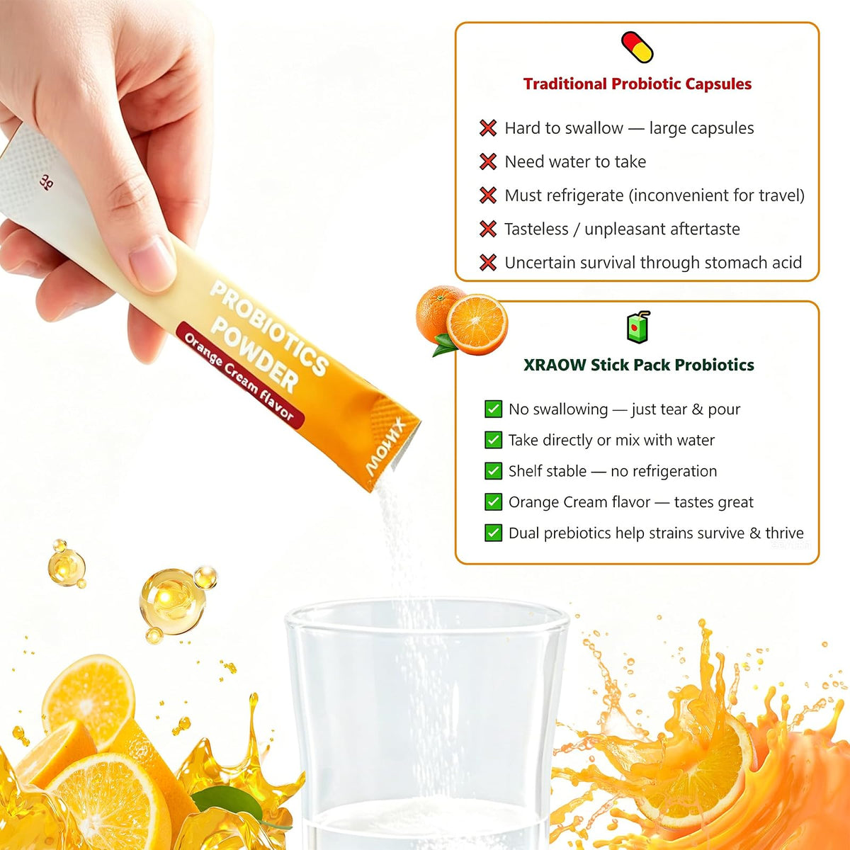 probiotic powder for daily digestive support