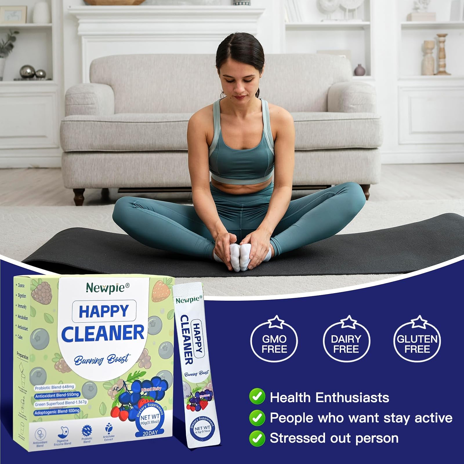 Probiotic powder for daily wellness