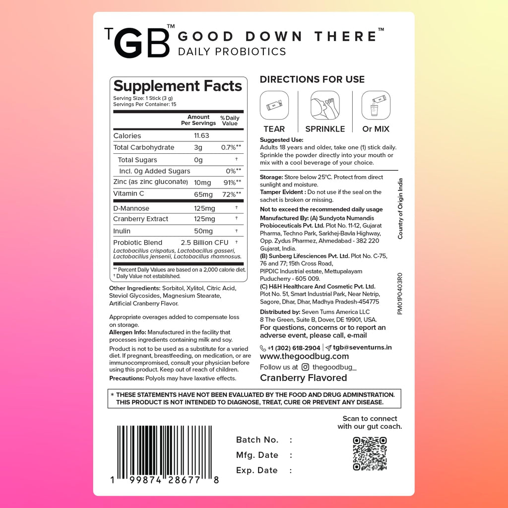 probiotic powder for everyday gut balance