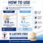 Probiotic powder for sensitive stomachs