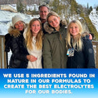 Probiotic-rich electrolyte powder