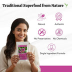 Probiotic-rich flower powder supplement