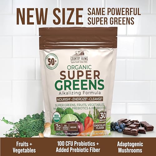 probiotic-rich spirulina drink mix