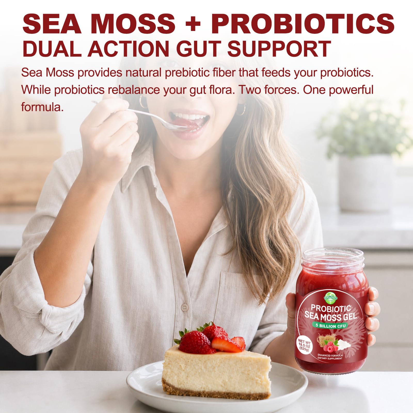 probiotic sea moss gel for digestion