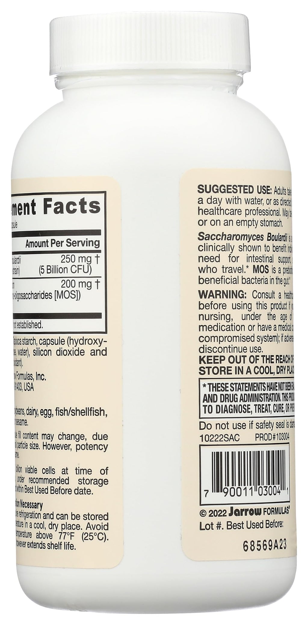 probiotic supplement for balanced digestion