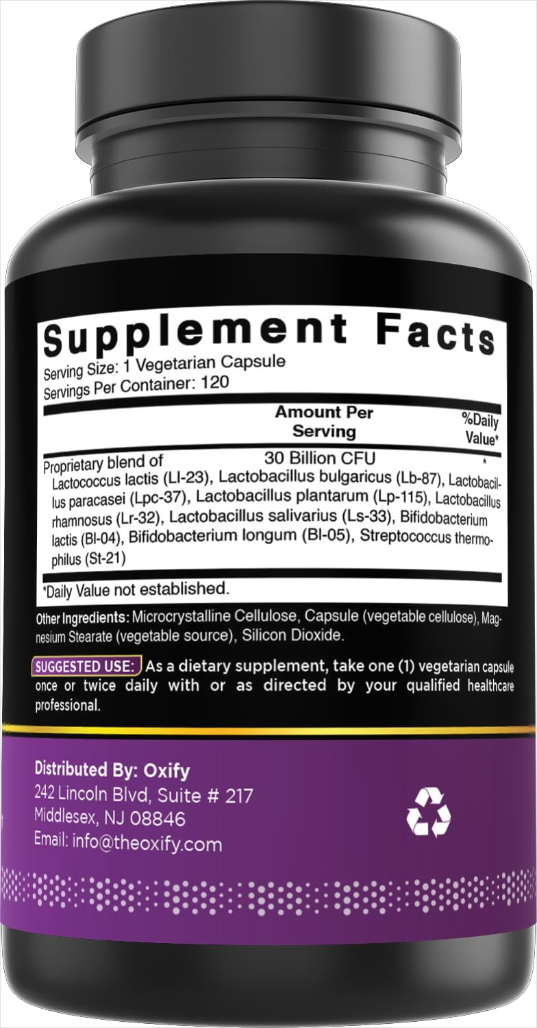 Probiotic supplement for overall wellness
