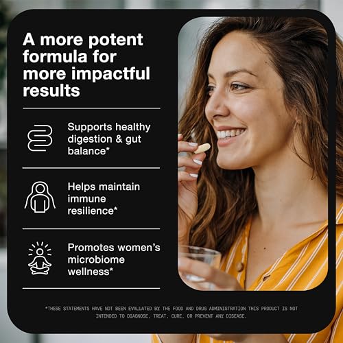Probiotic supplement with 100B CFU potency
