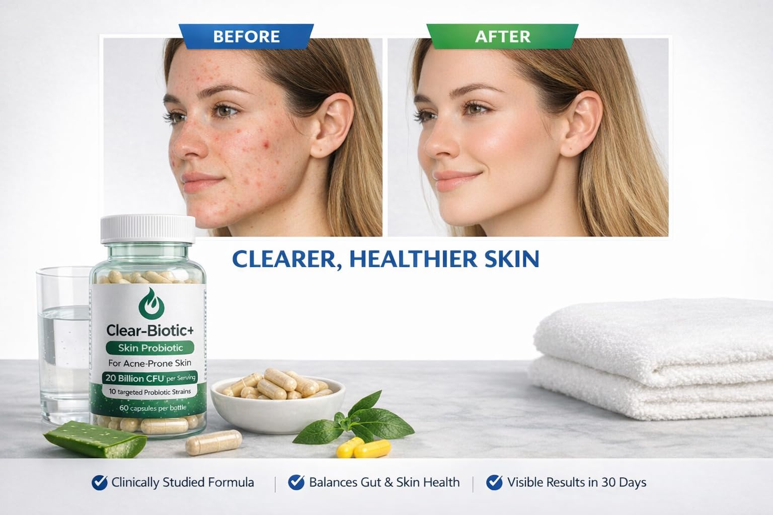 probiotic supplements for acne relief