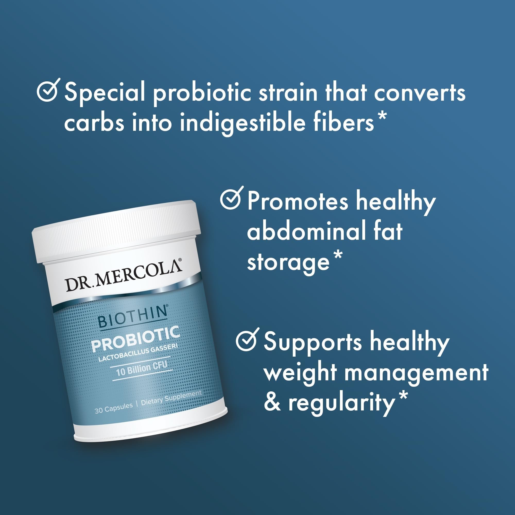 probiotic supplements for balanced gut