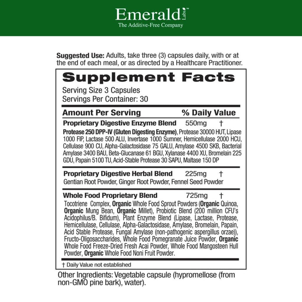 probiotic support for digestive enzymes