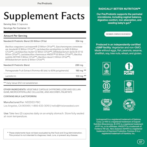Probiotic support for pregnant women