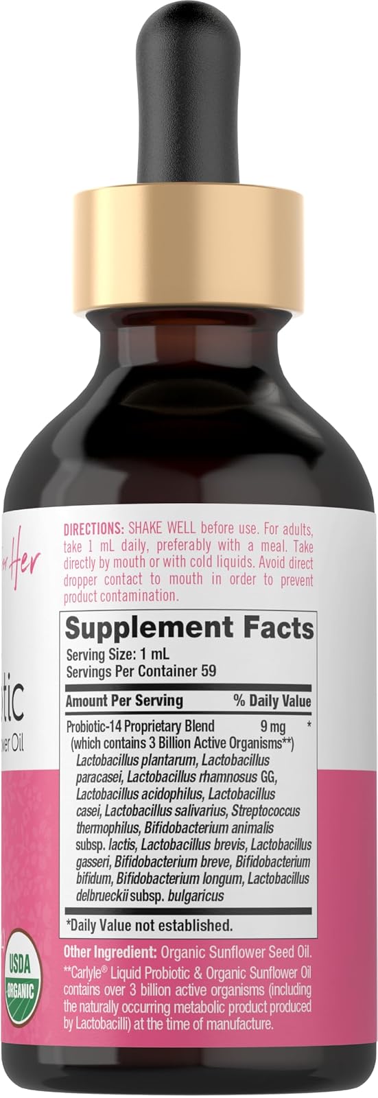 Probiotic support for women's digestion