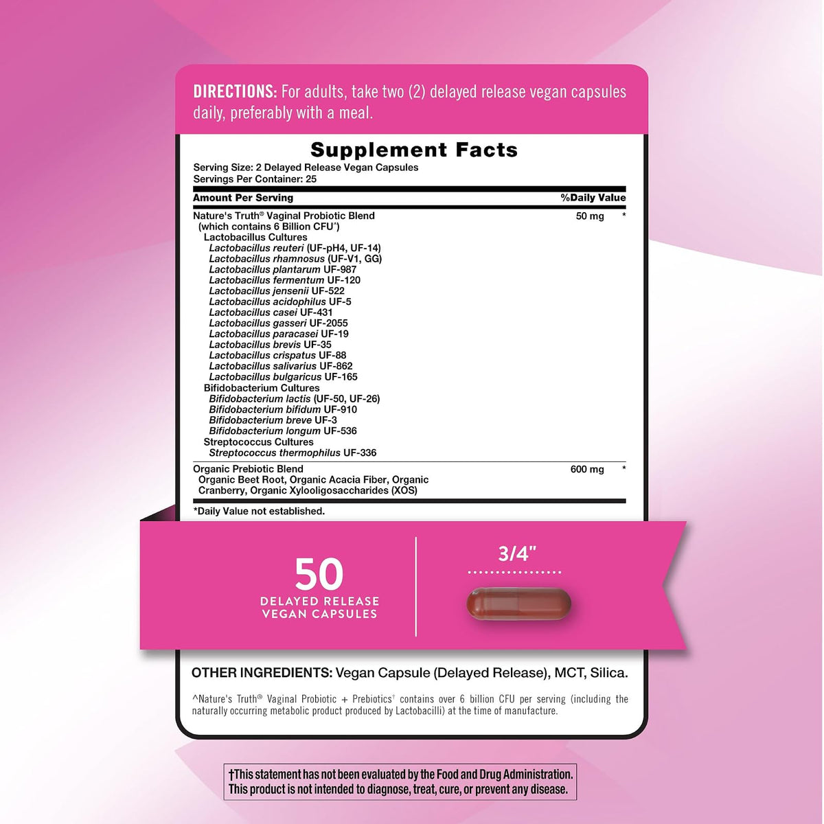 probiotic support for women's health