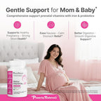 Probiotic support in prenatal vitamins