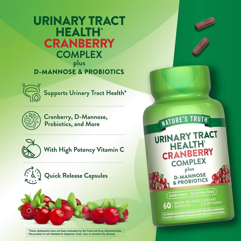 Probiotic support with cranberry