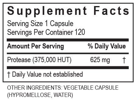 Probiotic support with enzyme blend