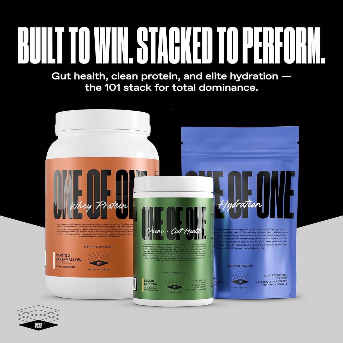 probiotic support with greens powder