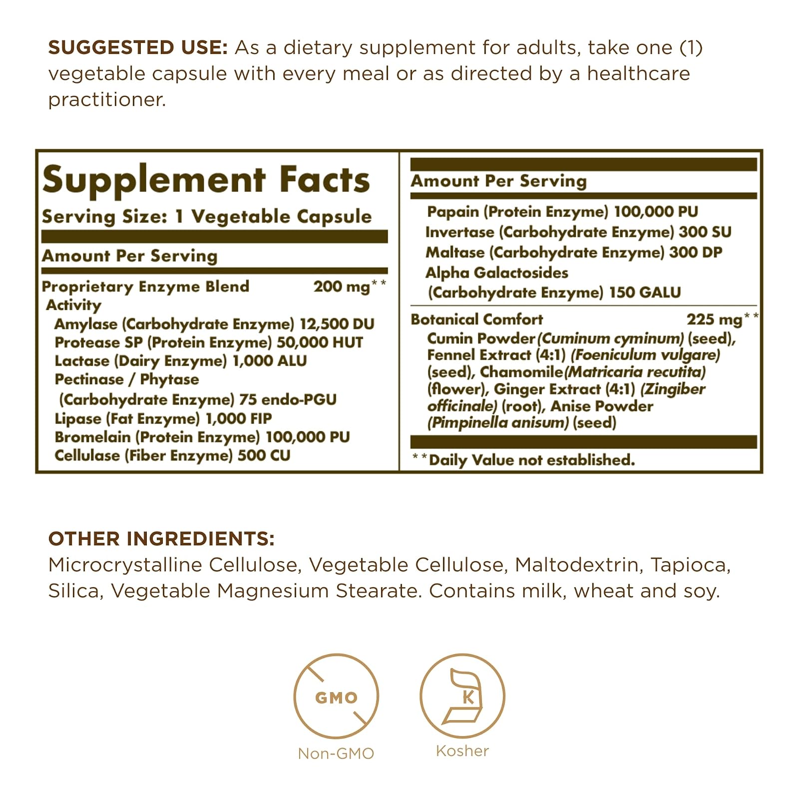 probiotic support with Solgar capsules