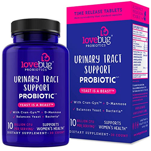 Probiotic tablets for bladder support