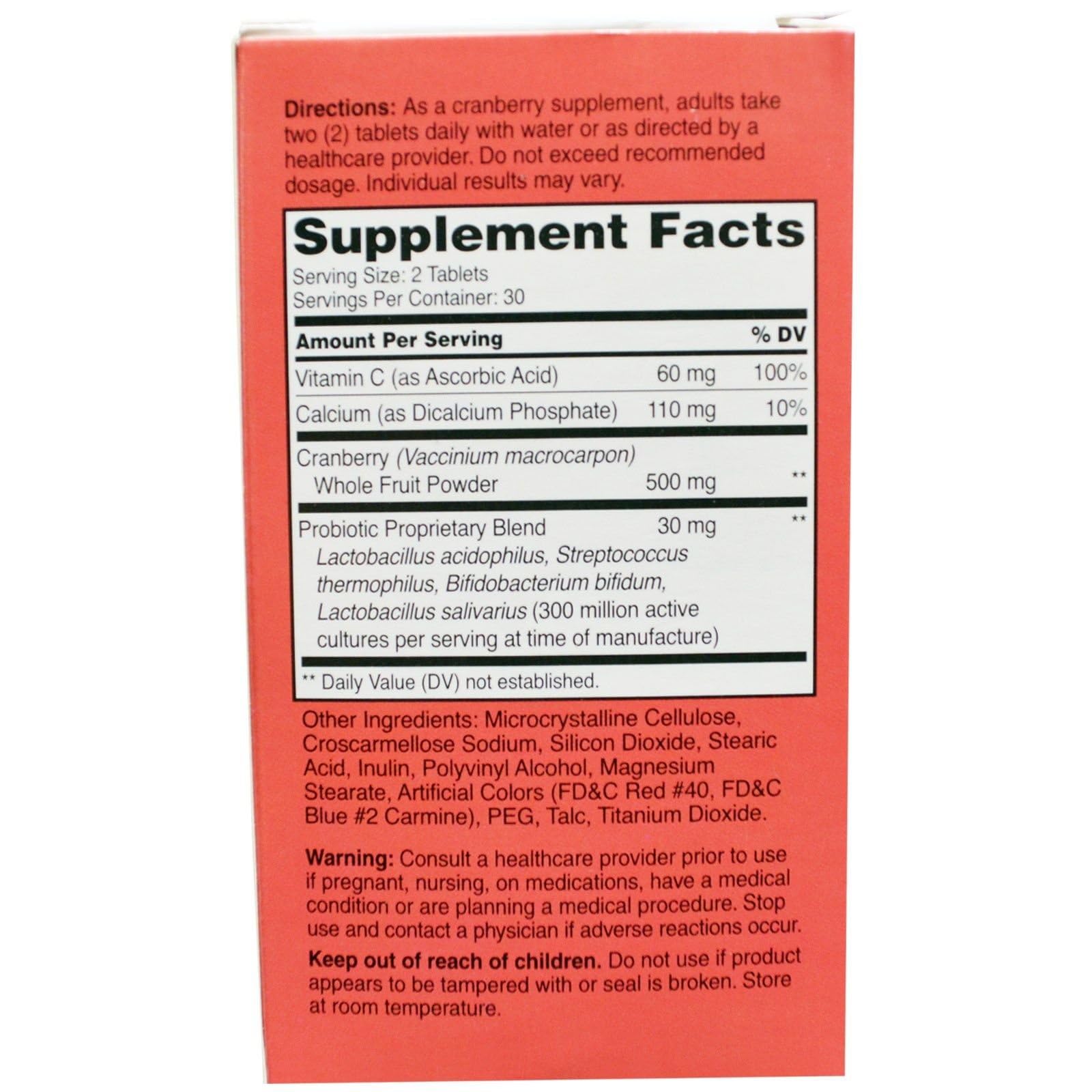 Probiotic tablets for gut support