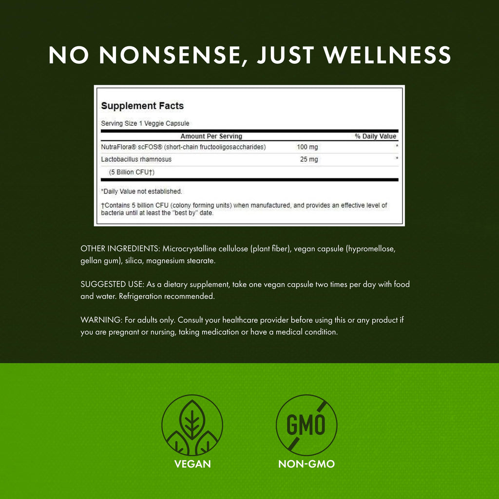 probiotic with FOS for enhanced digestion