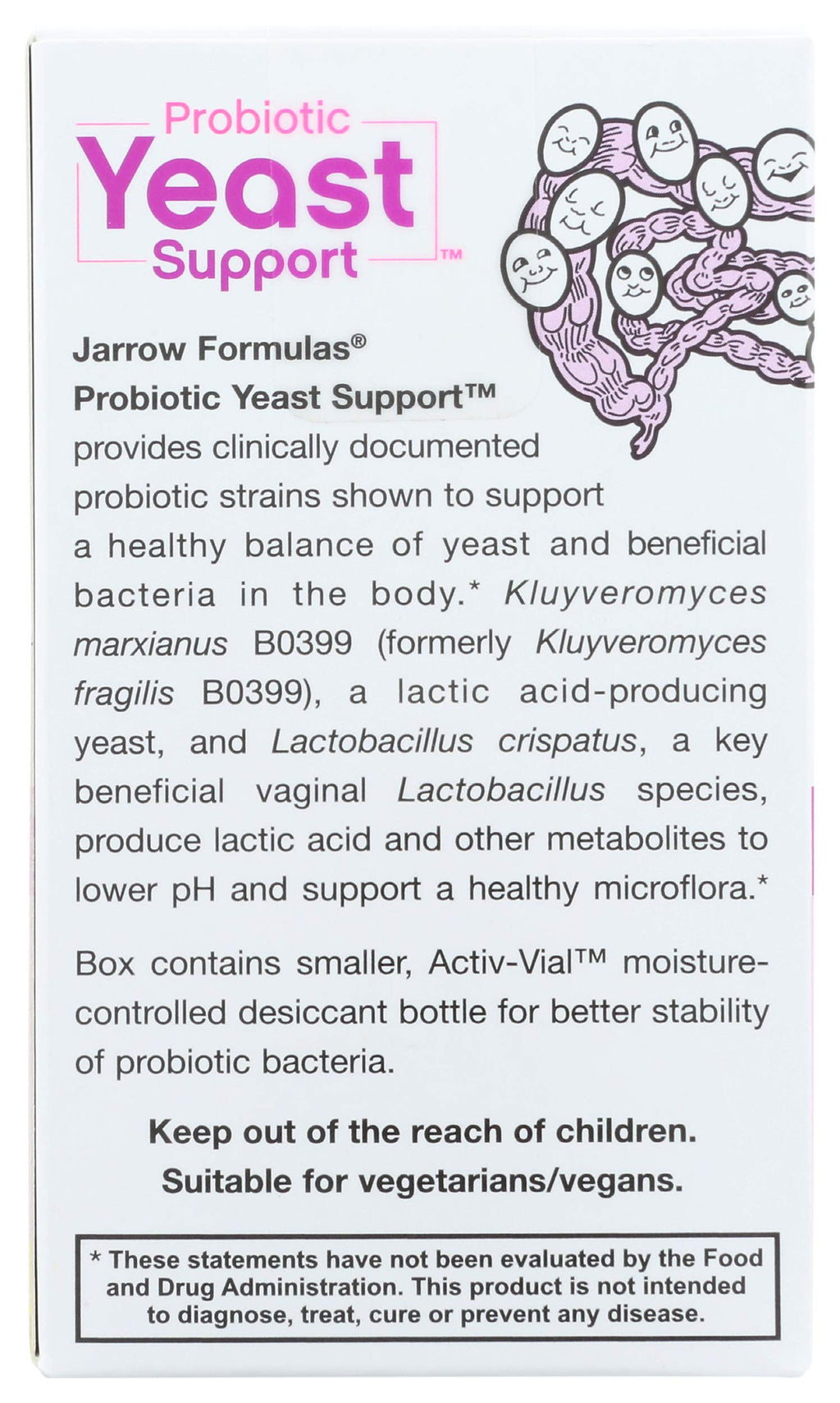 probiotic yeast support for wellness