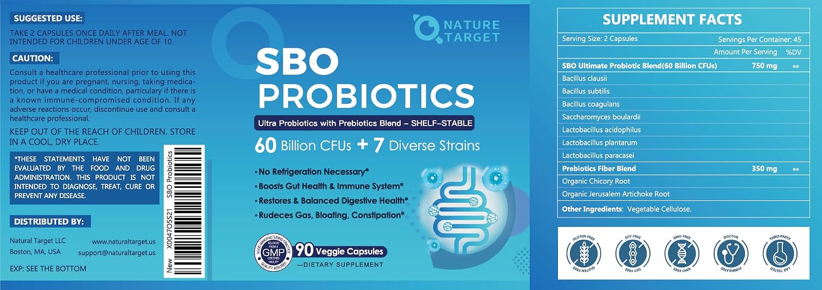 probiotics 50 billion CFU for balance