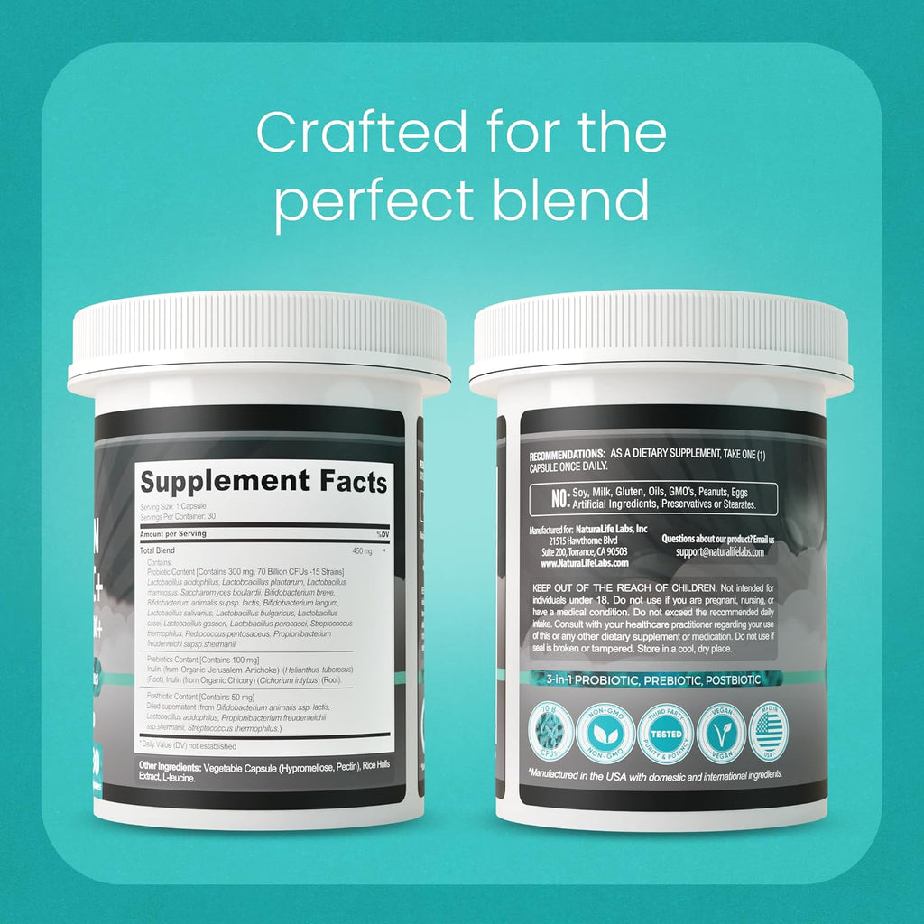 probiotics 50 billion CFU for vitality
