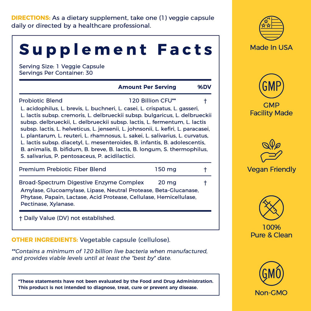 probiotics 50 billion CFU strength