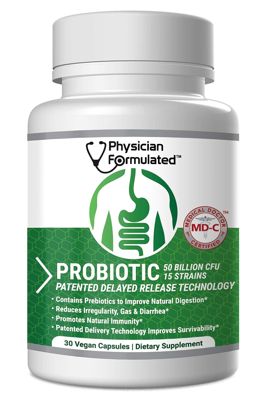 probiotics 50 billion for digestive health
