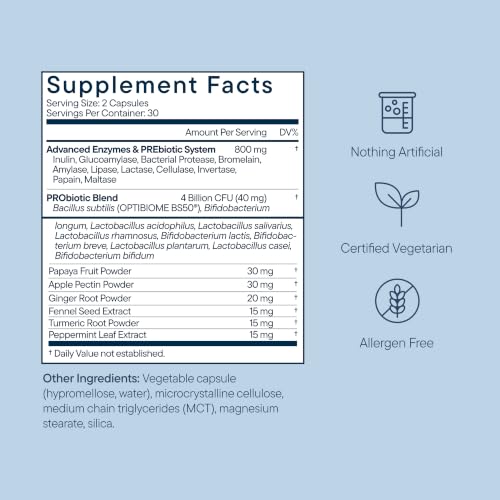 probiotics and digestive enzymes for daily wellness