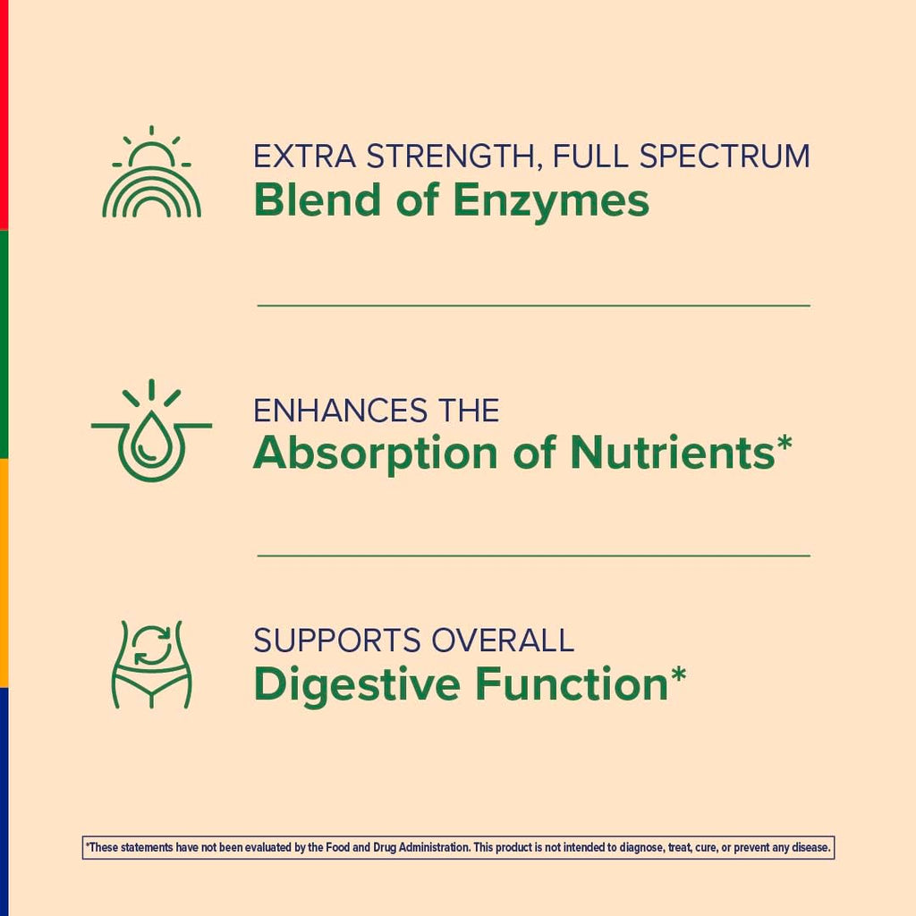 probiotics and enzymes for better digestion