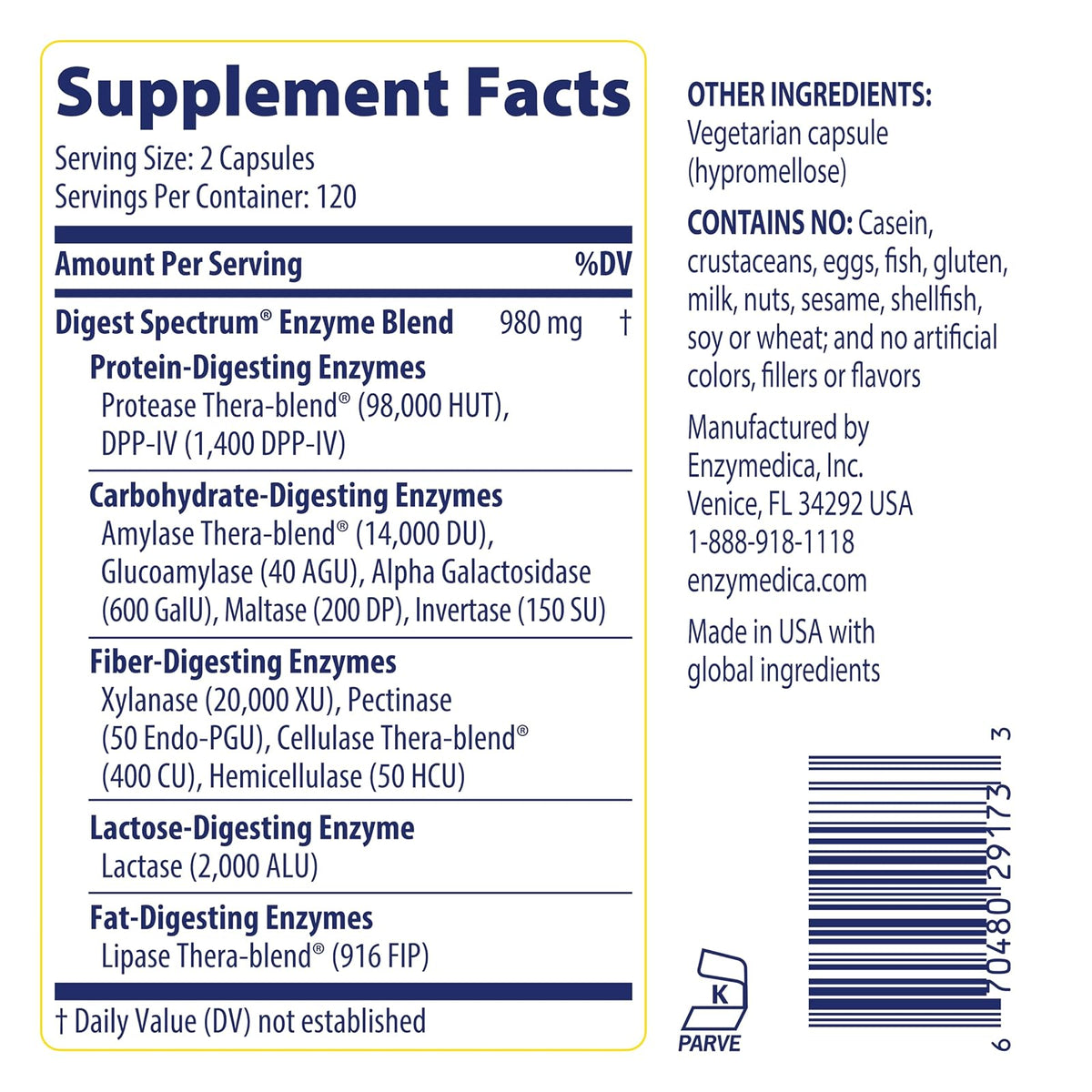 probiotics and enzymes for digestive wellness
