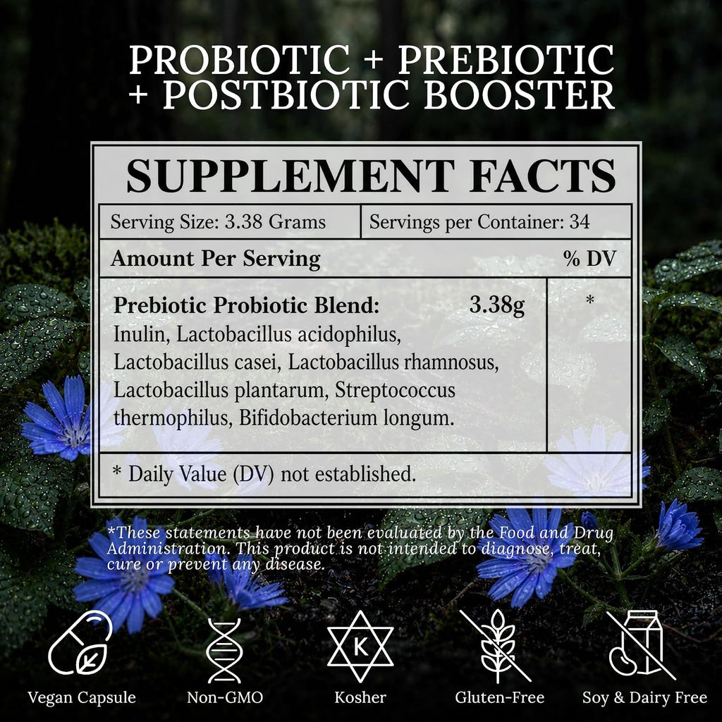 Probiotics and inulin for immunity boost