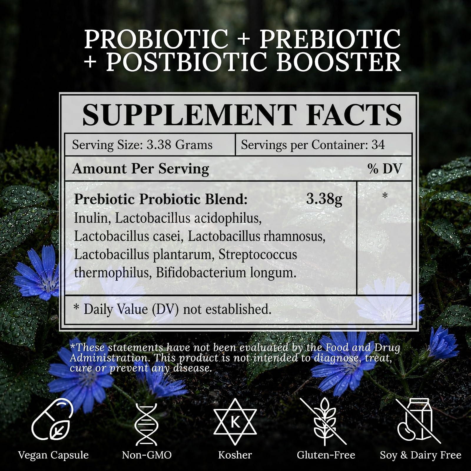 Probiotics and inulin for immunity boost
