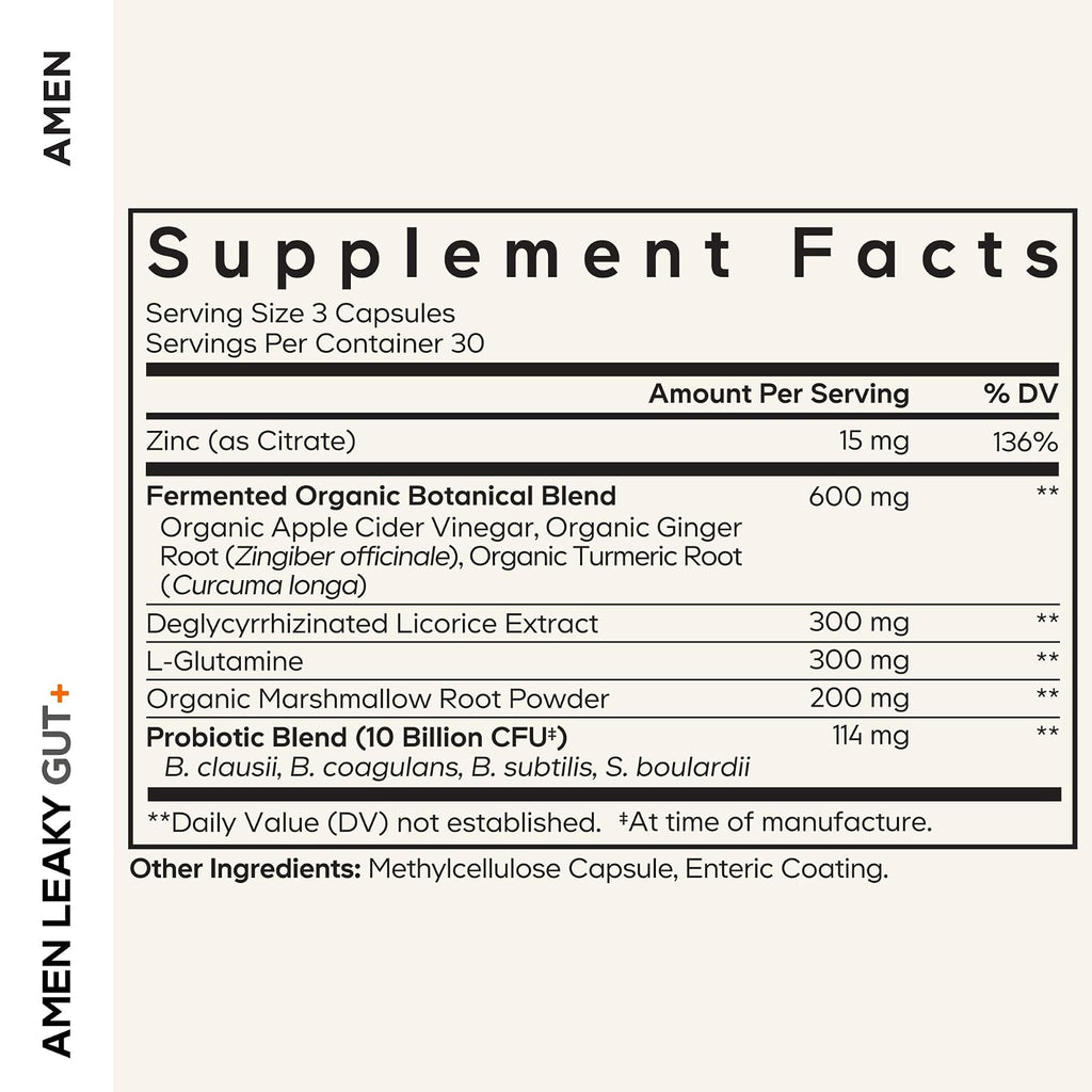 probiotics and l-glutamine blend
