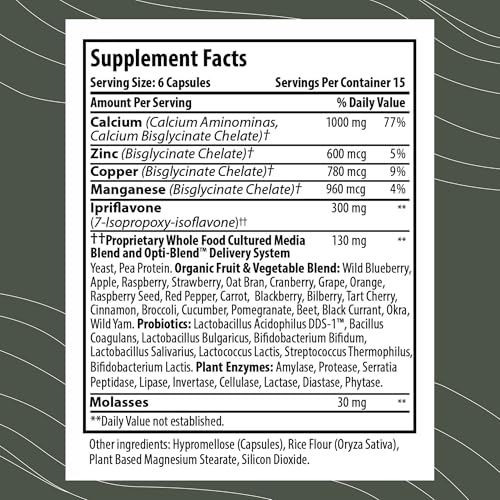 Probiotics and plant enzymes blend