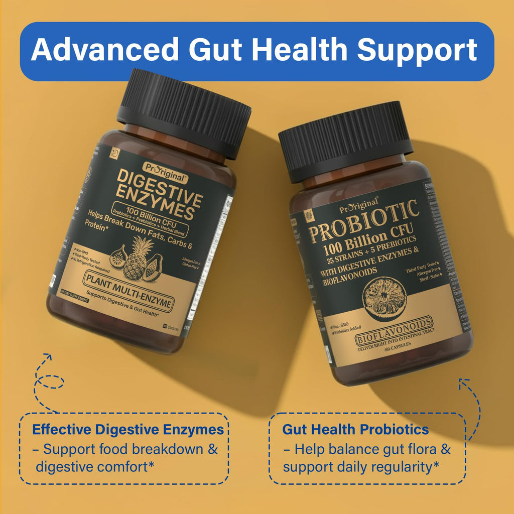 Probiotics and prebiotics for balance