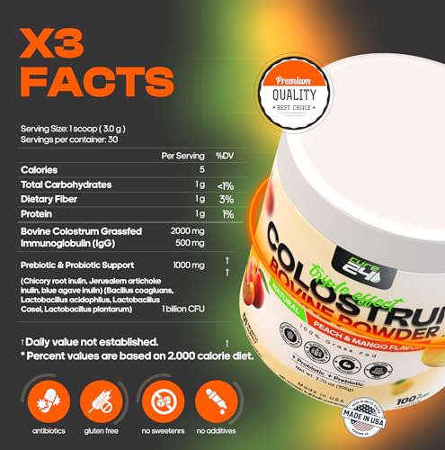 probiotics and prebiotics in colostrum