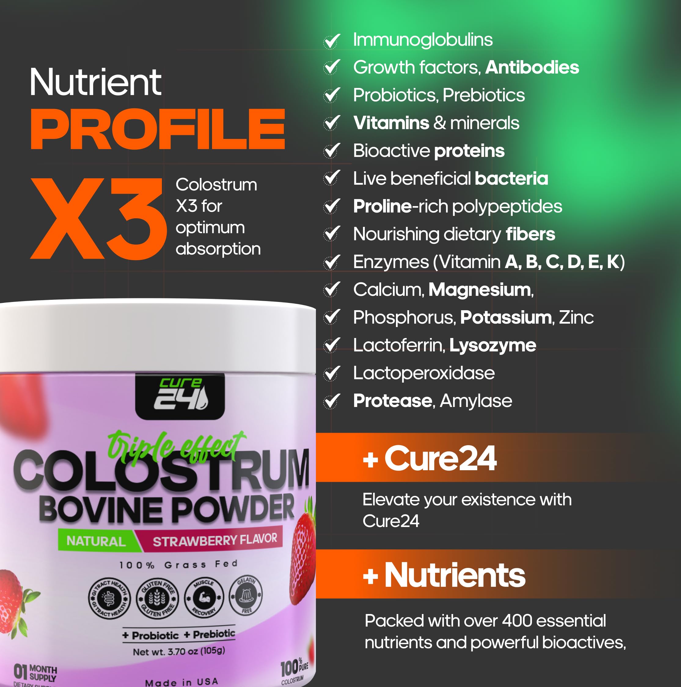 probiotics and prebiotics in colostrum