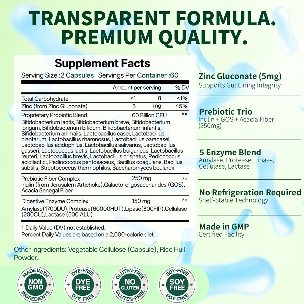 probiotics capsules for daily wellness